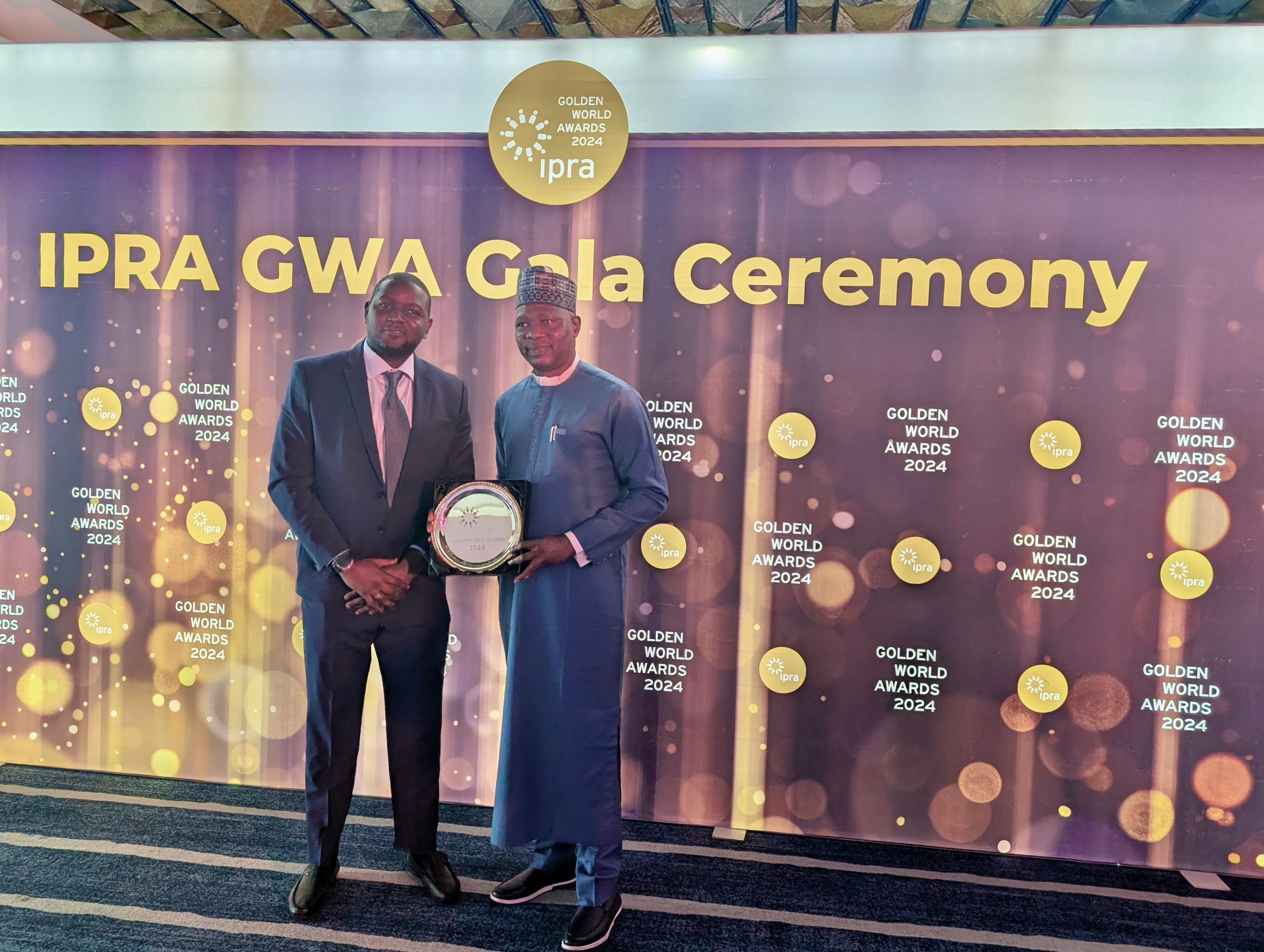 Nigeria Customs Honoured with IPRA Golden World Award for Crisis ...